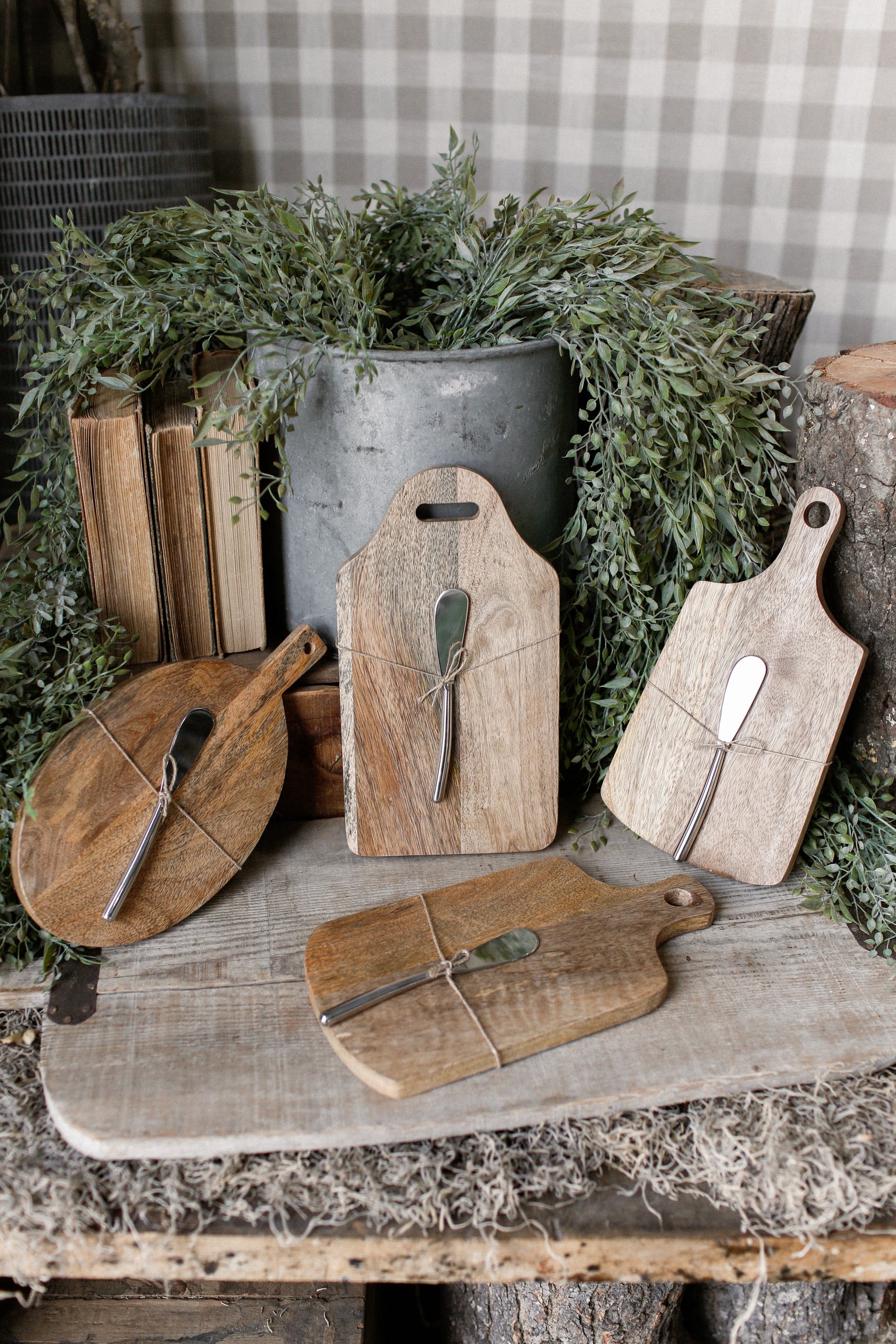 Mango Wood Board & Canape Knife – The Little Burlap Barn®